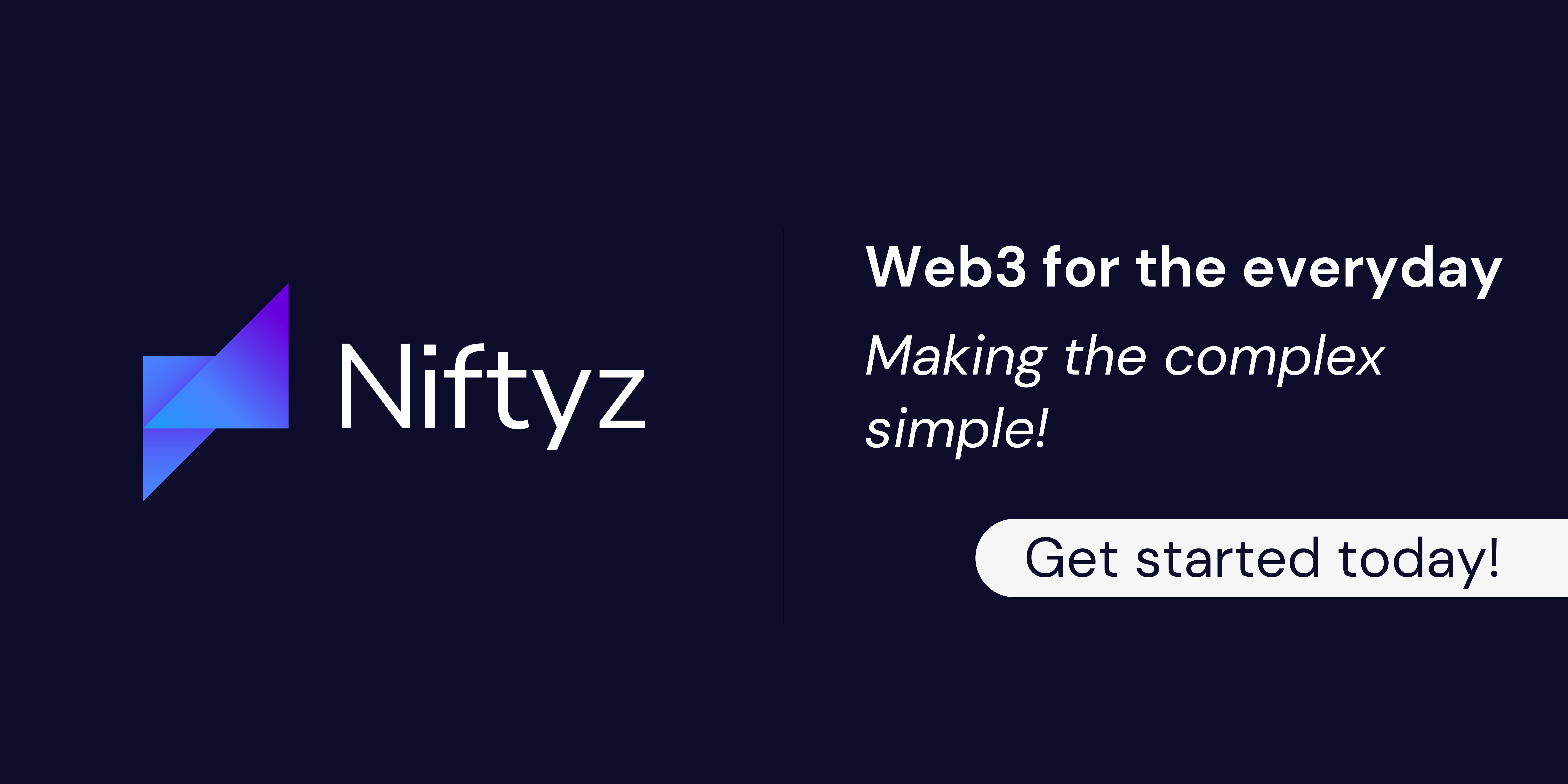 Create - Niftyz, the gateway to Web3.